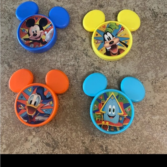 Disney | Toys | Collector Plastic Disney Mickey Shape Characters Mickey ...
